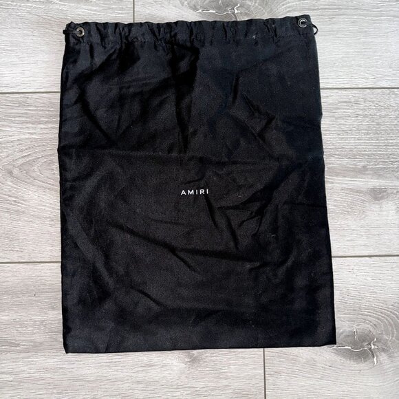 AMIRI | Bags | Amiri Black Logo Adjustable Dust Bag | Poshmark